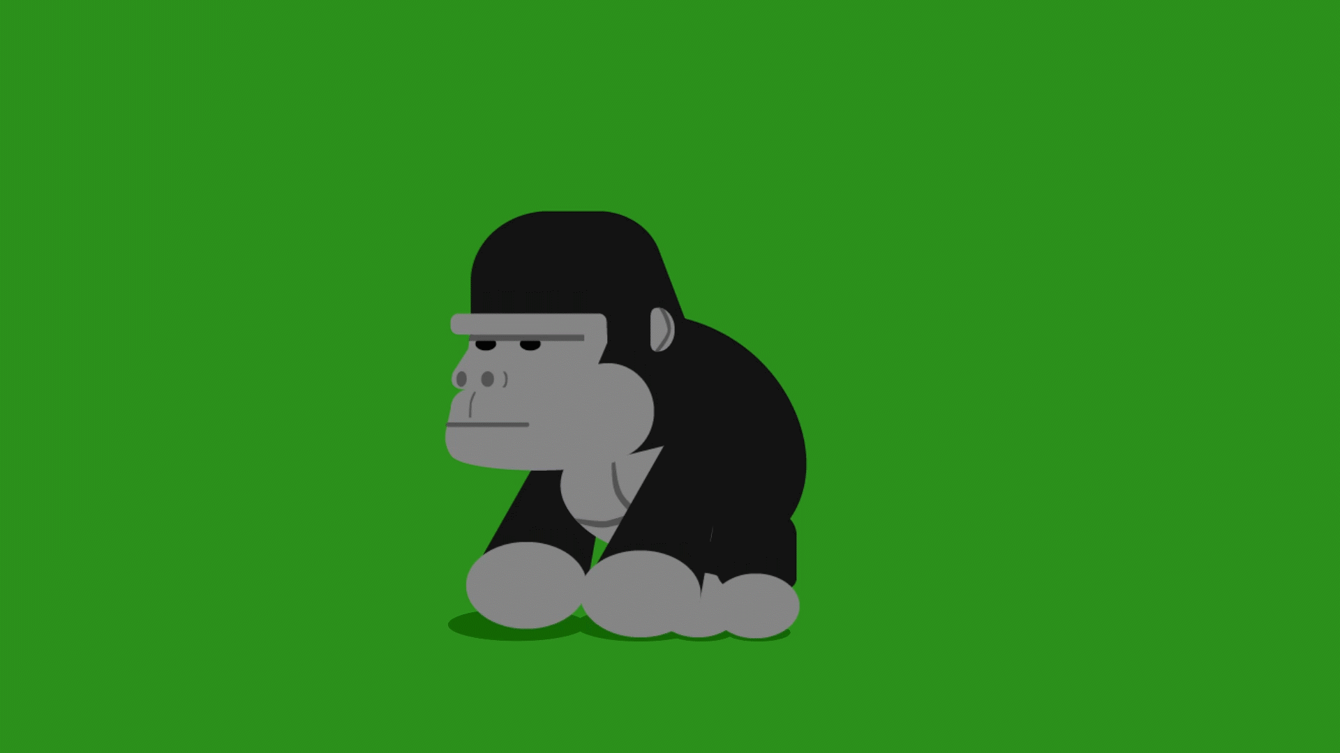 Cartoon Gorilla Gif